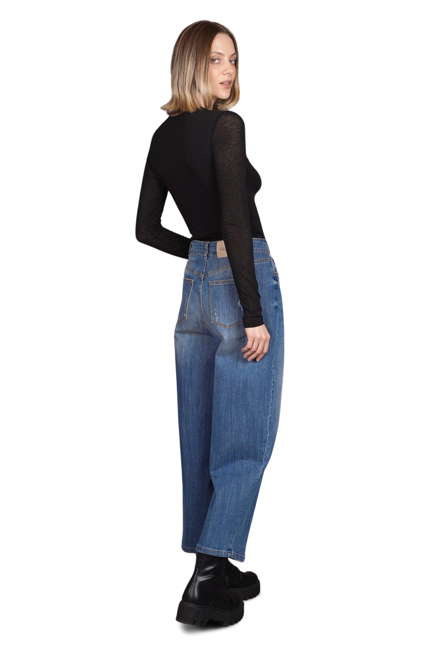 JEEBY Jeans cropped